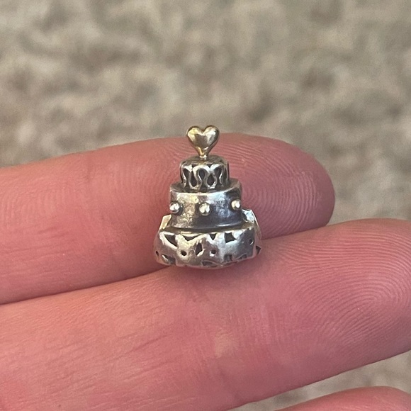 Pandora | Jewelry | Pandora Wedding Cake Charm | Poshmark